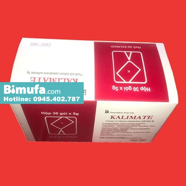 Thuốc Kalimate: Công dụng, liều dùng, lưu ý tác dụng phụ