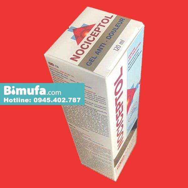 Thuốc Nociceptol Gel 120ml: Công dụng, liều dùng, lưu ý khi sử dụng