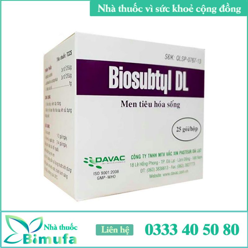 Những điều cần biết trước khi sử dụng thuốc Biosubtyl DL
