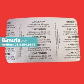 Thuốc Cardioton: Tác dụng, liều dùng, giá bán, mua ở đâu?