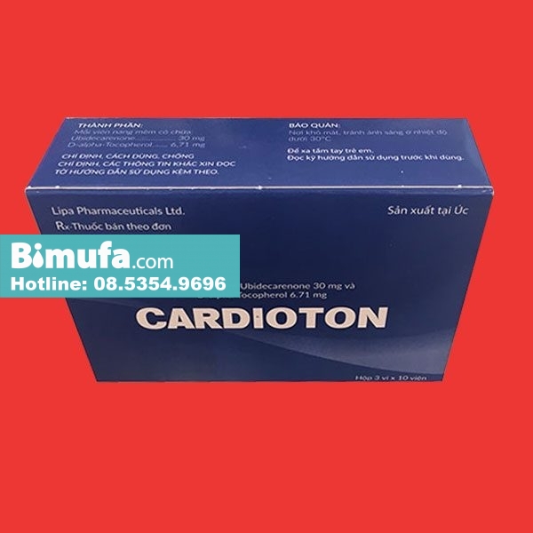 Thuốc Cardioton: Tác dụng, liều dùng, giá bán, mua ở đâu?