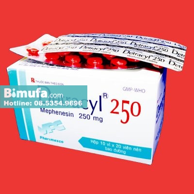 Thuốc Detracyl 250: Tác dụng, liều lượng, giá bán, mua ở đâu?