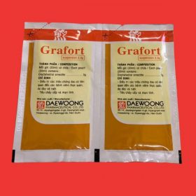 Thuốc tiêu chảy Grafort 3g: Tác dụng, liều dùng, giá bán, mua ở đâu?