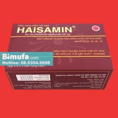 Thuốc Haisamin 200mg có tốt không? Tác dụng, giá bán, mua ở đâu?