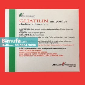 Thuốc Gliatilin 400mg: Tác dụng, liều dùng, giá bán, mua ở đâu?