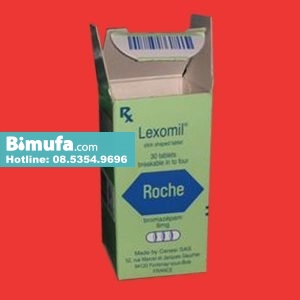 Thuốc ngủ loại nặng Lexomil: Tác dụng, liều dùng, giá bán, có gây nghiện?