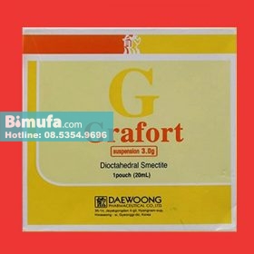 Thuốc tiêu chảy Grafort 3g: Tác dụng, liều dùng, giá bán, mua ở đâu?