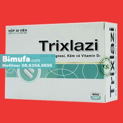 Thuốc Trixlazi: Tác dụng, liều lượng, giá bán, mua ở đâu?