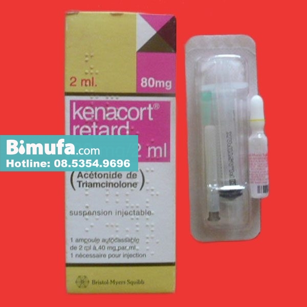 Thuốc Kenacort 80mg dùng trị sẹo lồi mua ở đâu và có giá bao nhiêu