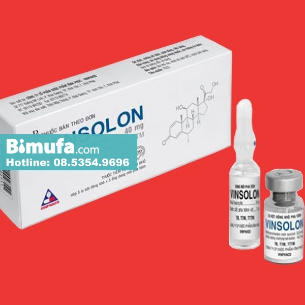 Thuốc Vinsolon có hiệu quả chống viêm, cách dùng, giá bán, mua ở đâu?