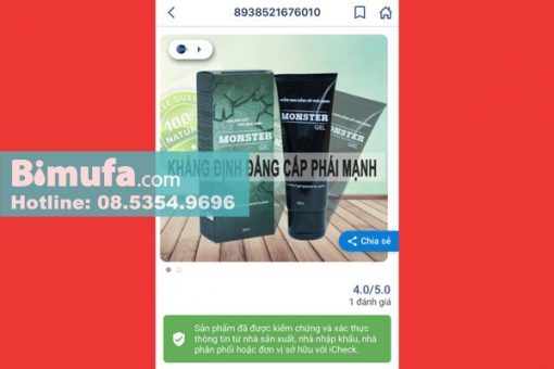 [CHÚ Ý] Monster Gel có thực sự tốt không? Cách sử dụng, giá bán