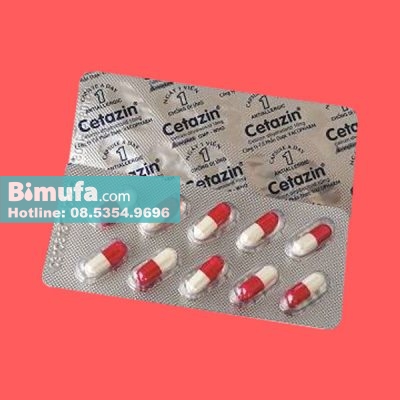 Thuốc Cetazin 10mg: Có tác dụng gì? Liều dùng như nào? Giá bao nhiêu?