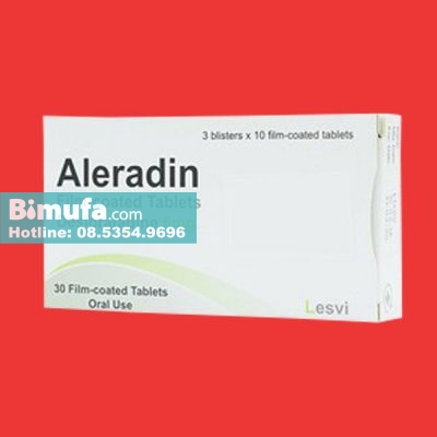Thuốc Aleradin: Tác dụng, liều dùng, số đăng ký, giá bán, mua ở đâu?