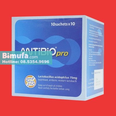 Men vi sinh Antibio Pro có tốt không? Cách dùng, tác dụng phụ