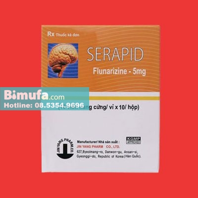 Thuốc Serapid 5mg: Công dụng, liều dùng, tác dụng phụ, giá bao nhiêu?