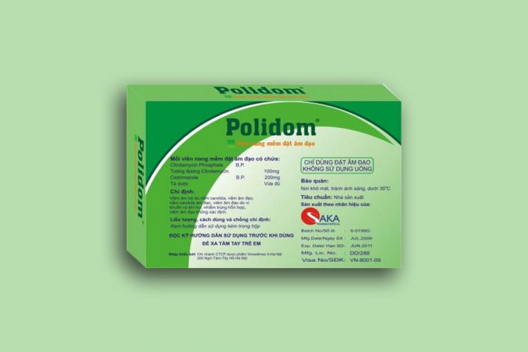 Thuốc đặt âm đạo Polidom có tốt không? Hướng dẫn sử dụng đúng cách