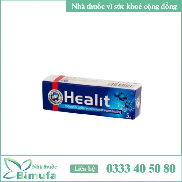 Thuốc bôi nứt kẽ hậu môn Healit Gel giá bao nhiêu? Mua ở đâu