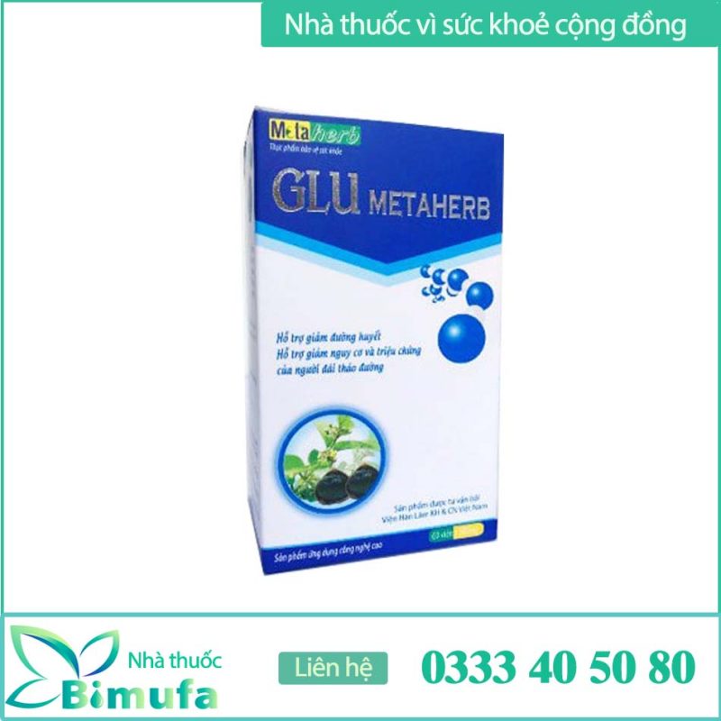 Viên uống Glu Metaherb: Thành phần, tác dụng và lưu ý khi sử dụng
