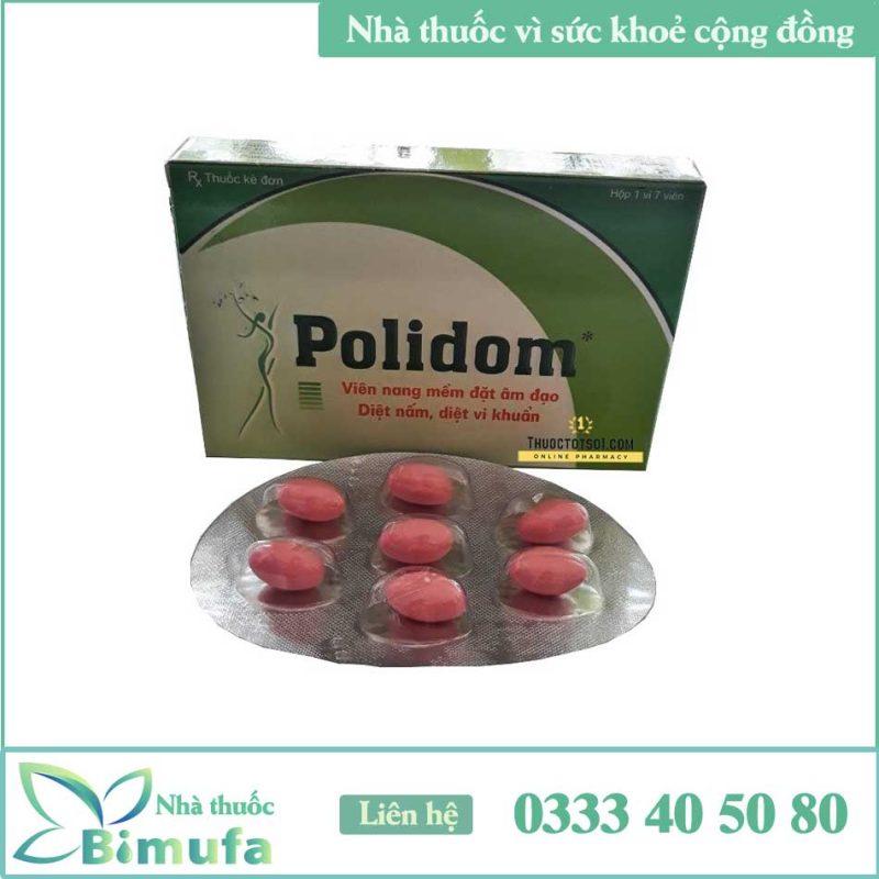 Thuốc đặt âm đạo Polidom có tốt không? Hướng dẫn sử dụng đúng cách