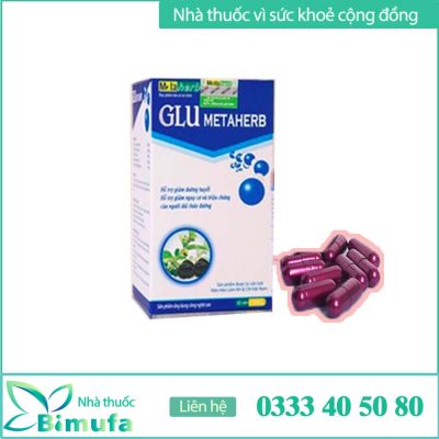 Viên uống Glu Metaherb: Thành phần, tác dụng và lưu ý khi sử dụng
