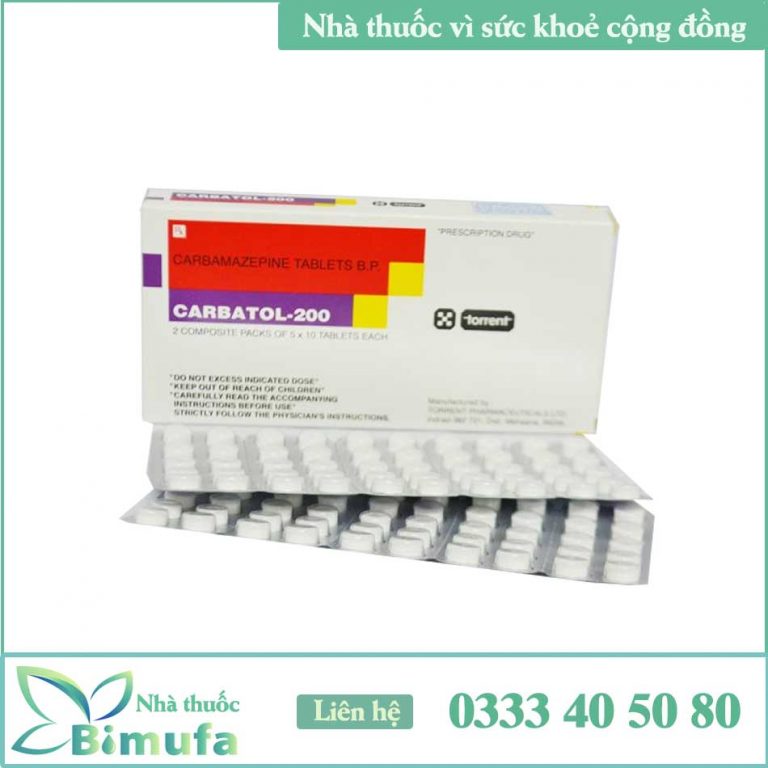 Thuốc Carbatol 200mg kiểm soát, ngăn ngừa các cơn co giật động kinh