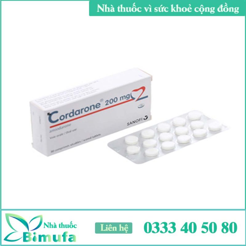 Cordarone 200mg: Thành phần, Công dụng, Giá bán