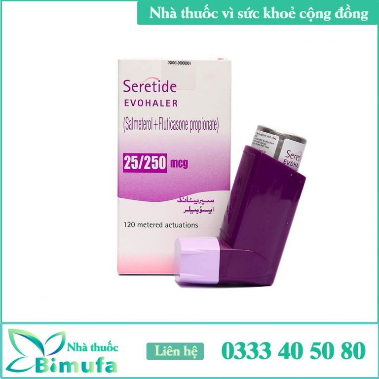 Seretide Evohaler DC sử dụng có hiệu quả không? nên mua ở đâu?
