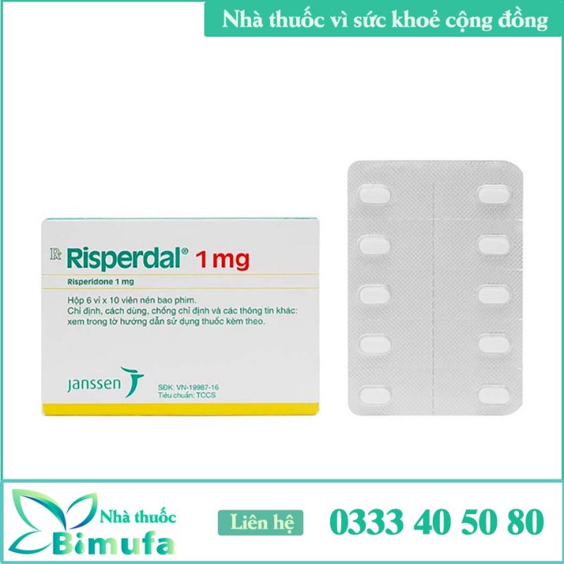 [REVIEW] Thuốc Risperdal 1mg là gì? giá bán thuốc là bao nhiêu?