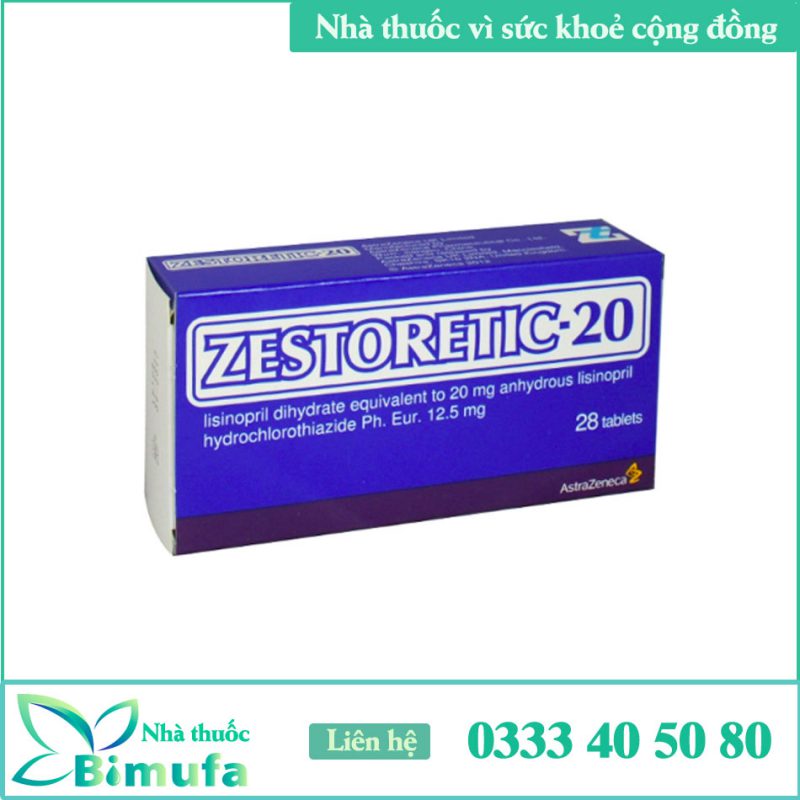 [REVIEW] Thuốc Zestoretic 20mg giá bao nhiêu? Có nên mua không?