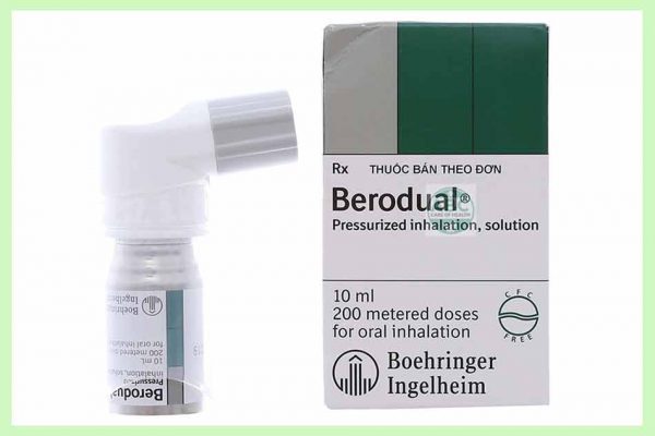 Thuốc xịt Berodual giúp giãn khí phế quản ở bệnh nhân HEN