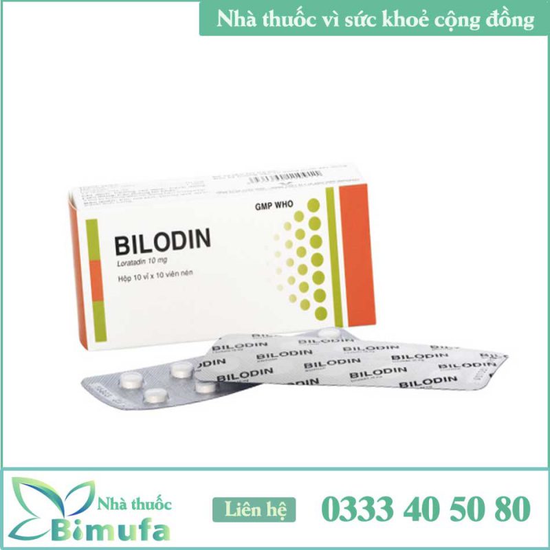 Bilodin là thuốc gì? Có công dụng gì? Giá bao nhiêu? Mua ở đâu?