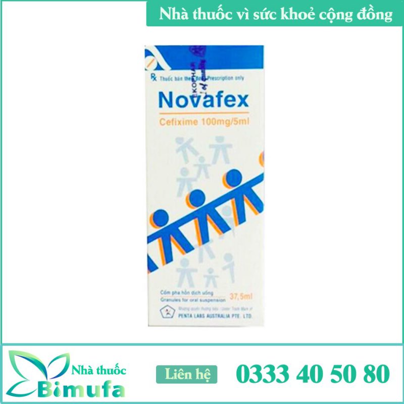 Kháng sinh Cephalosporin thế hệ 3 NOVAFEX giá bao nhiêu? Mua ở đâu?