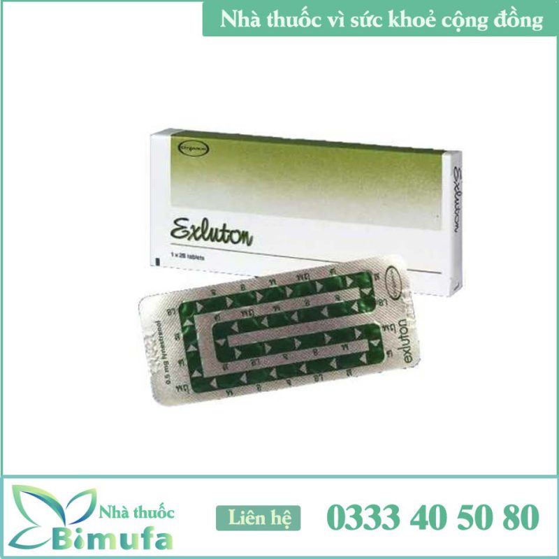 Thuốc tránh thai hàng ngày Exluton giá bao nhiêu? Mua ở đâu?