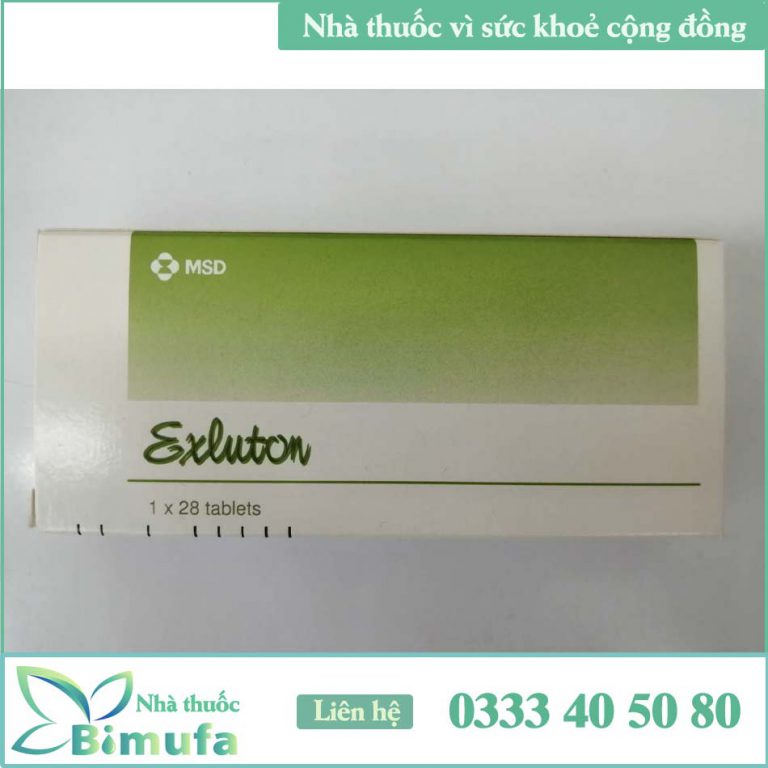 Thuốc tránh thai hàng ngày Exluton giá bao nhiêu? Mua ở đâu?