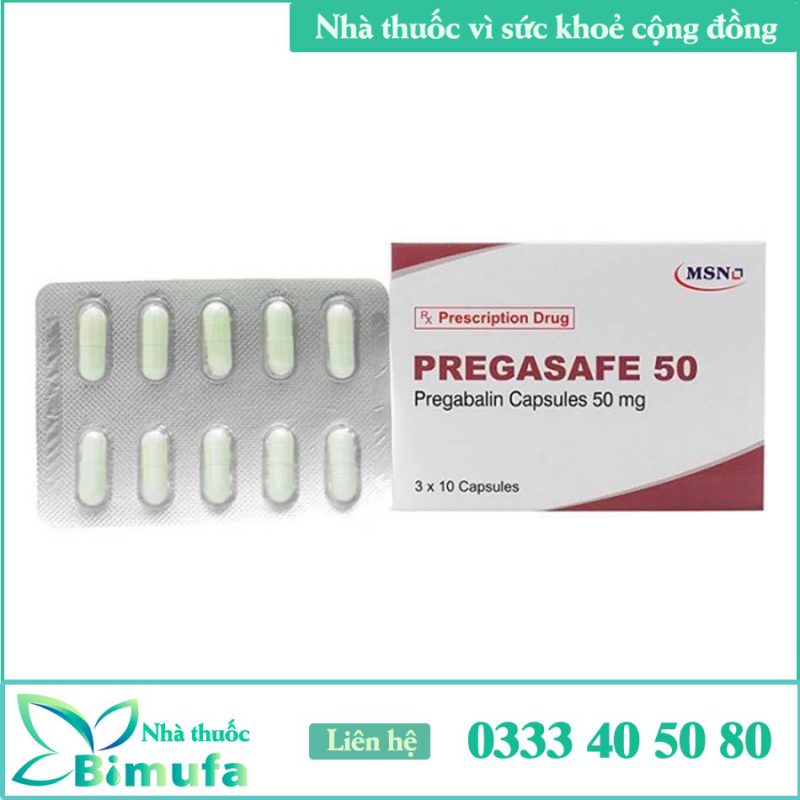 Thuốc Pregasafe 50mg giá bao nhiêu? Mua thuốc ở đâu uy tín?