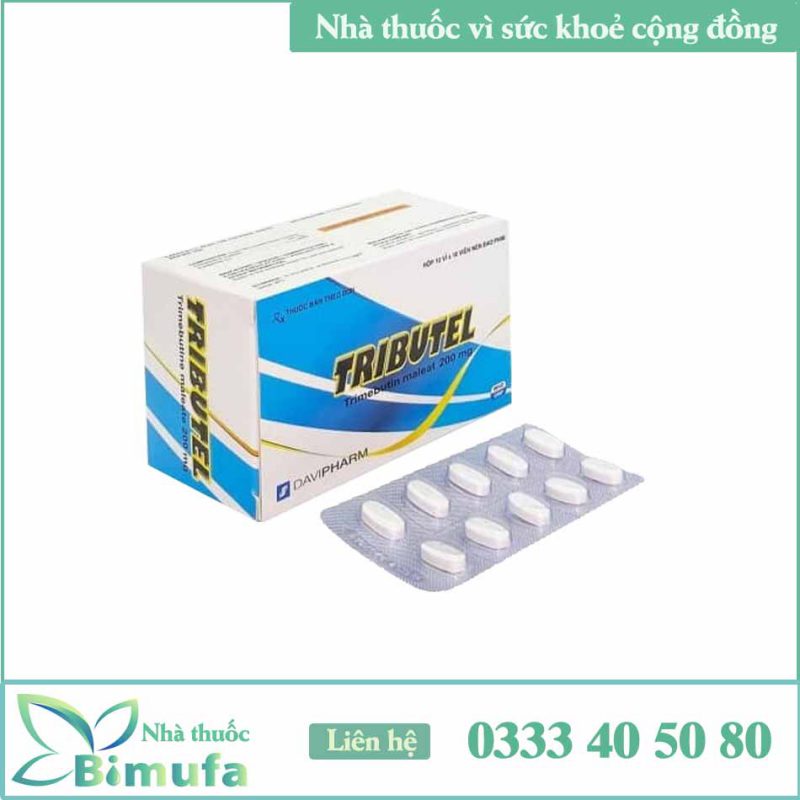 TRIBUTEL 200mg: Thành phần. Tác dụng. Những lưu ý khi dùng thuốc