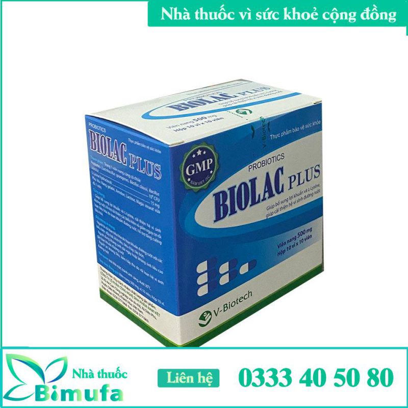 Biolac Plus có tác dụng gì? Có tốt không? Mua ở đâu uy tín