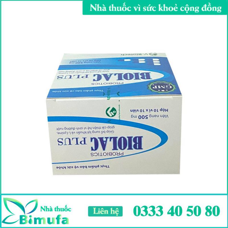 Biolac Plus có tác dụng gì? Có tốt không? Mua ở đâu uy tín