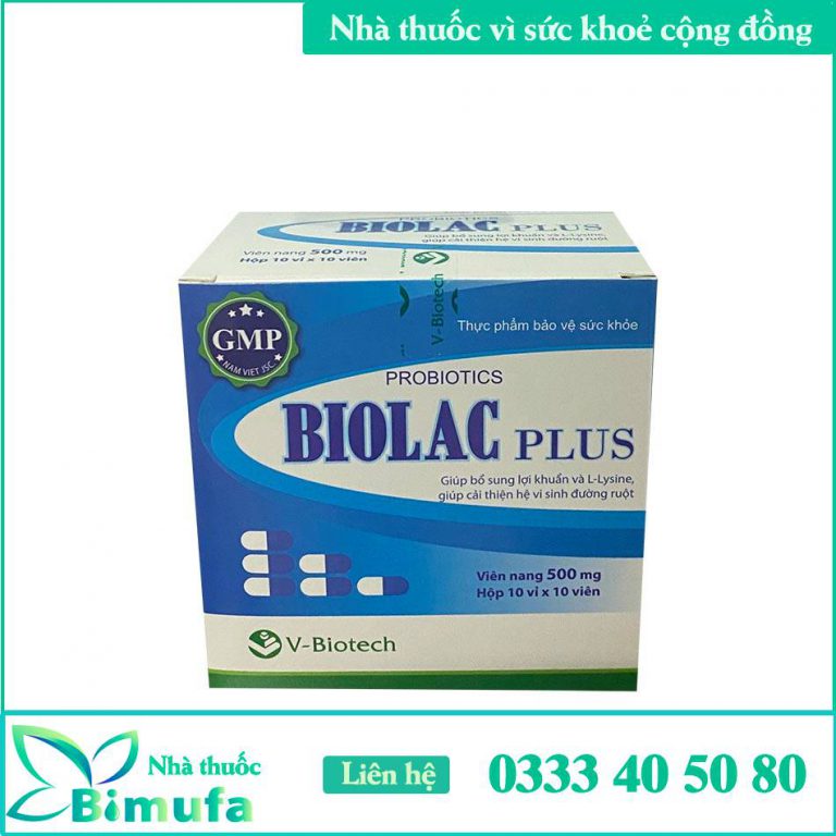 Biolac Plus có tác dụng gì? Có tốt không? Mua ở đâu uy tín
