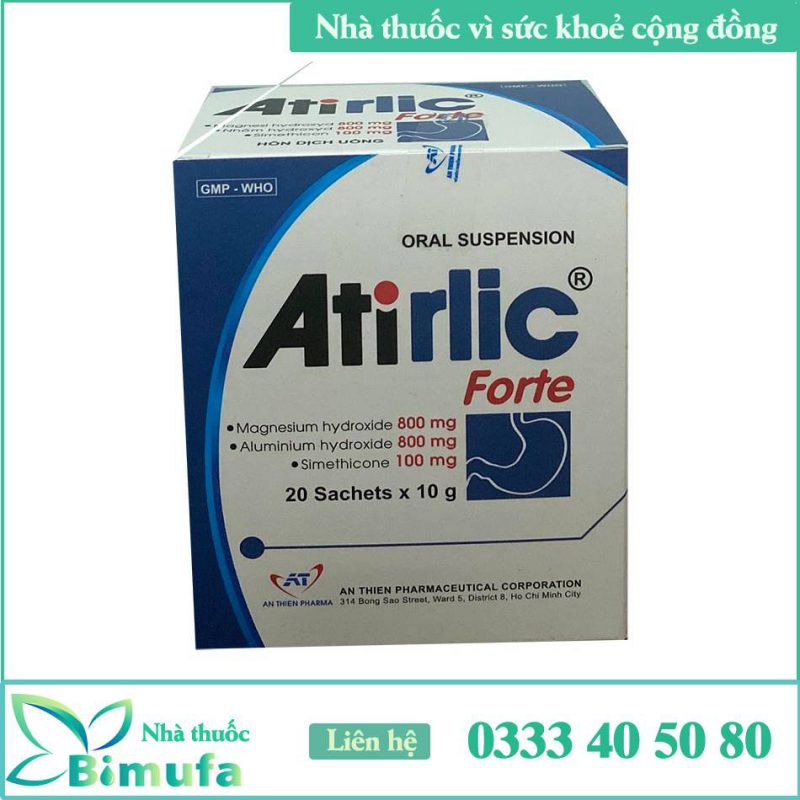 Thuốc Atirlic Forte có tác dụng gì? Giá bao nhiêu? Mua ở đâu?