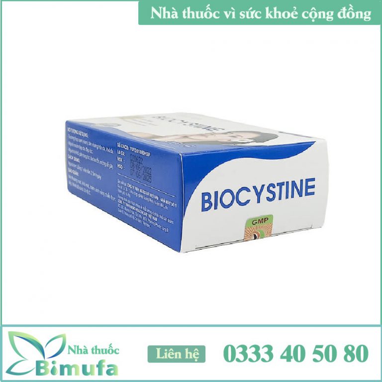 Viên uống Biocystine có tốt không? Có tác dung gì và giá bán?
