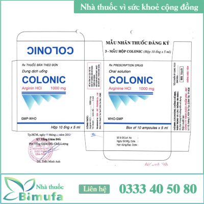 Thuốc Colonic là thuốc gì? mua ở đâu? giá bao nhiêu?